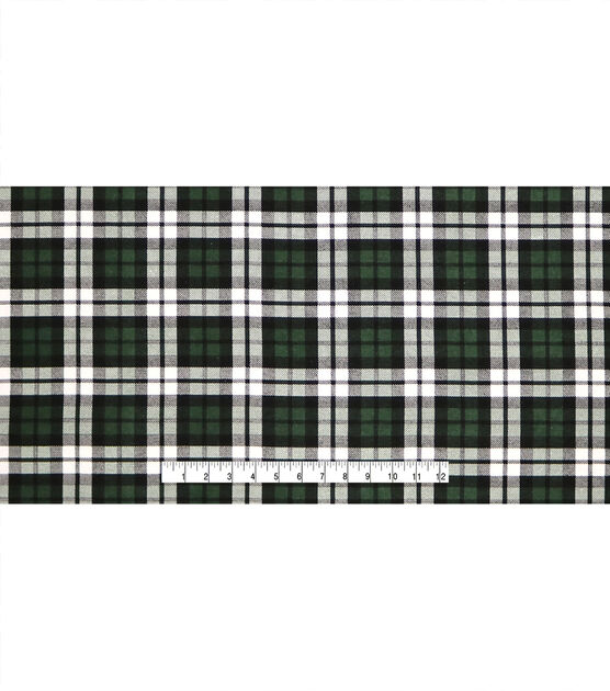 Green White Plaid 108 Wide Flannel Fabric Joann