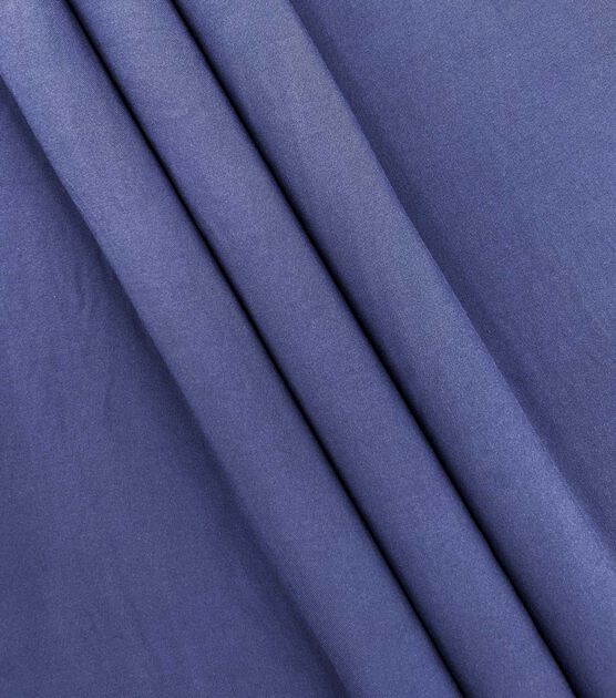 Dark Blue Smocked Rayon Challis Fabric Joann