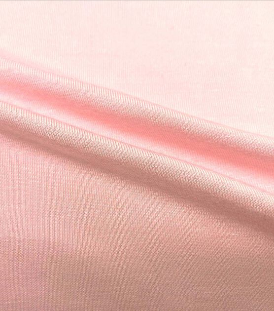 Light Pink Rayon Spandex Knit Fabric Joann