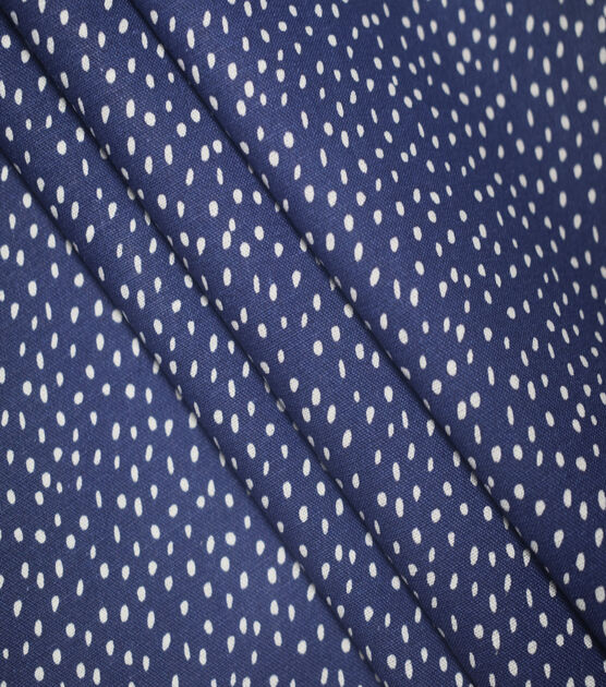 Speckled Dots On Navy Quilt Cotton Fabric By Quilters Showcase Joann