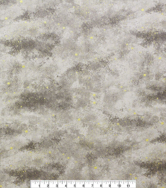 Gray Blender Quilt Metallic Cotton Fabric By Keepsake Calico Joann