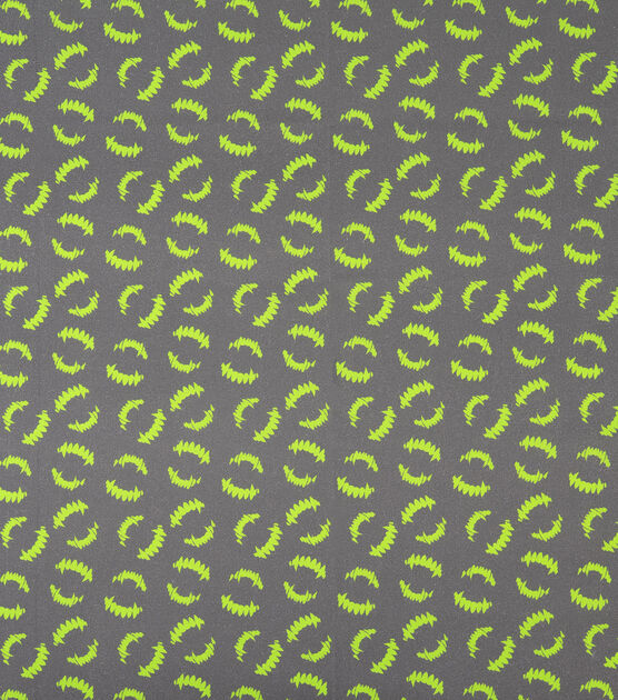 Singer 18 X 21 Witch And Bat Halloween Cotton Fabric Quarter Bundle 5pc