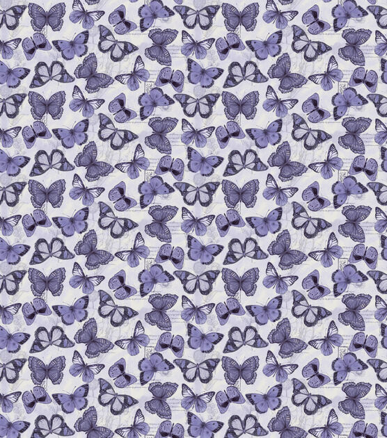 Springs Creative Butterfly Toss Novelty Print Cotton Fabric Joann