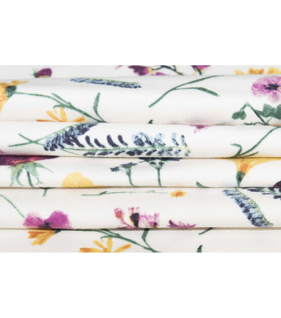 Mixed Floral Super Snuggle Flannel Fabric Joann