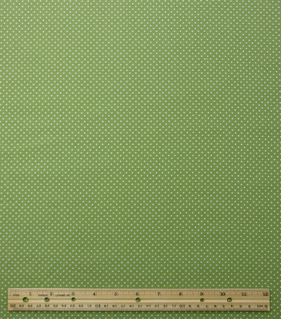 Pin Dots On Celery Green Quilt Cotton Fabric By Quilters Showcase Joann