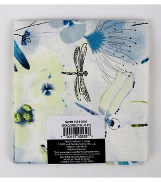 18 X 20 Dragonfly Cotton Fabric Quarter 1pc By Keepsake Calico Joann
