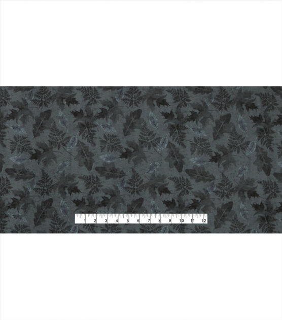 Tonal Large Leaves Super Snuggle Flannel Fabric Joann