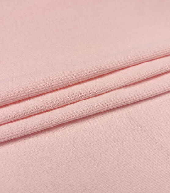 Juicy Couture Light Pink Rib Knit Fabric Joann