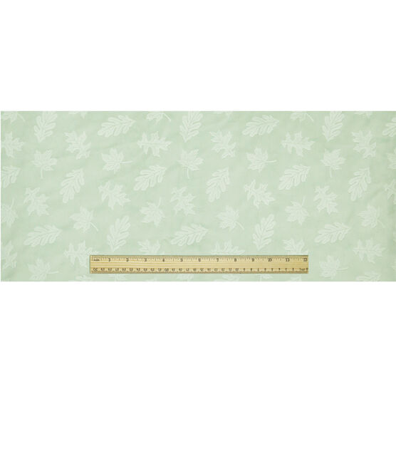 Green Leaf Embossed Soft And Minky Fabric Joann