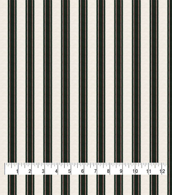 Stripe Black 108 Wide Flannel Fabric Joann