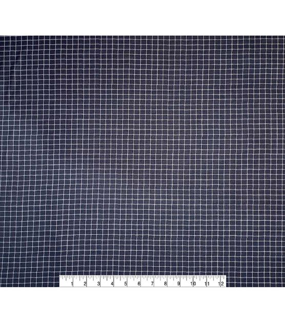 Super Snuggle Gray Windowpane Plaid Flannel Fabric Joann
