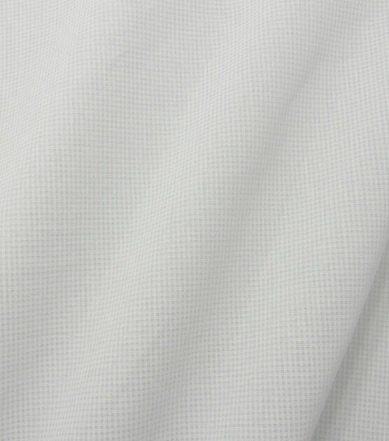 White Gingham Quilt Cotton Fabric By Quilters Showcase Joann