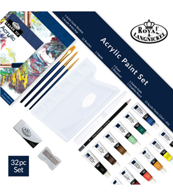 Royal And Langnickel Acrylic Art Set In Case Joann