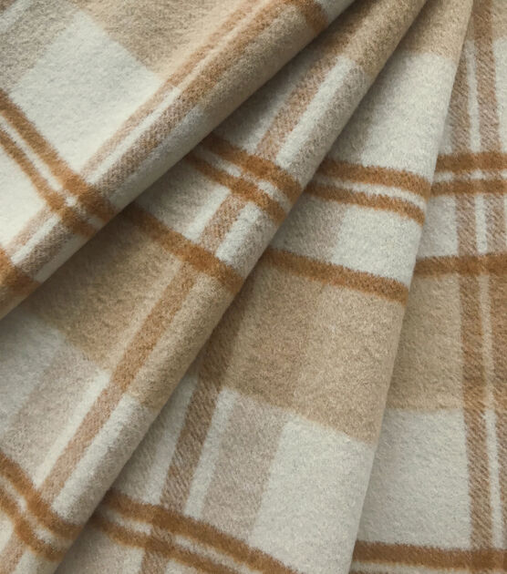 Wool Blend Neutral Gradient Sportswear Fabric Joann
