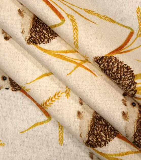 White Porcupine Super Snuggle Flannel Fabric Joann