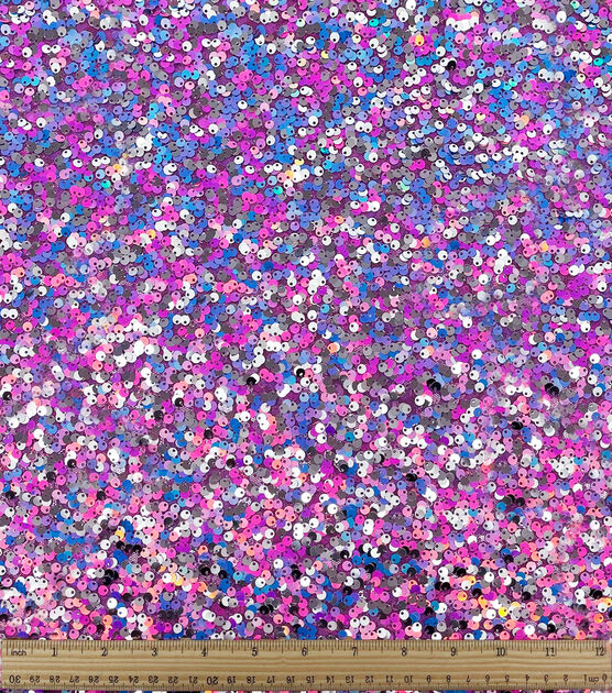 Blue And Pink Sequin Mesh Fabric Joann