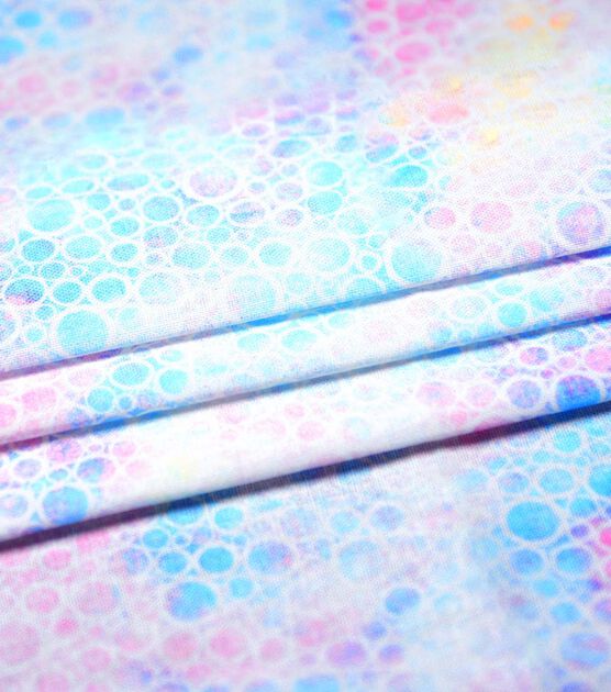 Pastel Tie Dye Circles Cotton Fabric By Keepsake Calico Joann