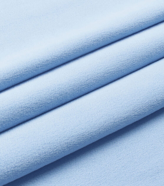 Blue Anti Pill Plush Fleece Fabric Joann