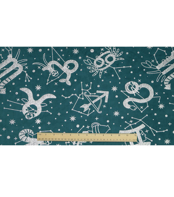 Astrology On Blue Pure Plush Fleece Fabric Joann
