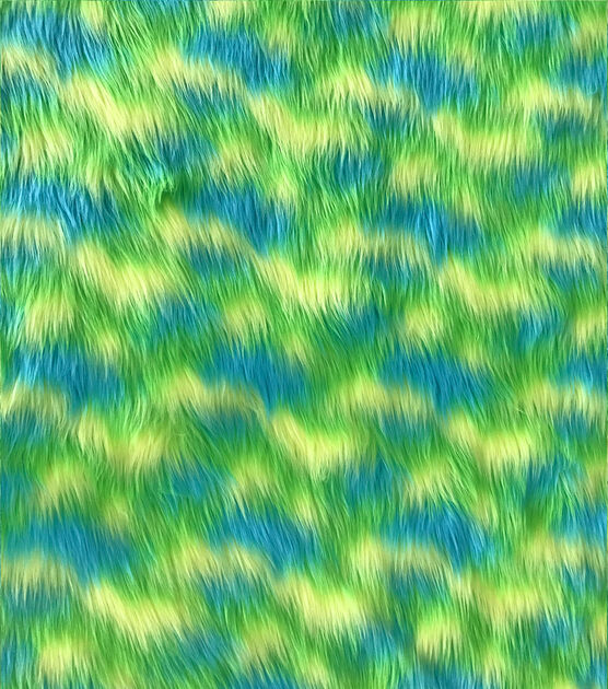Multi Color Faux Fur Fabric Joann
