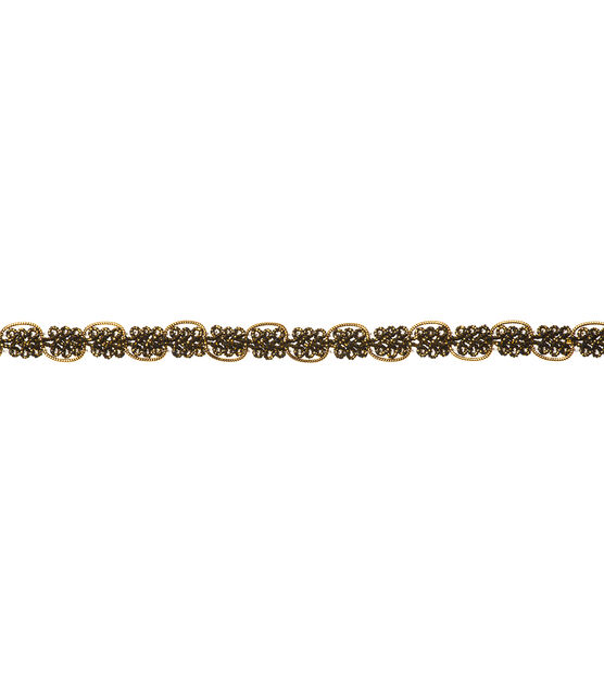 Black Gold Scroll Trim 12 Joann