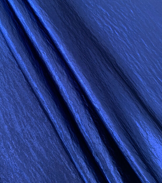 Casa Collection Silky Satin Blue Apparel Fabric Joann