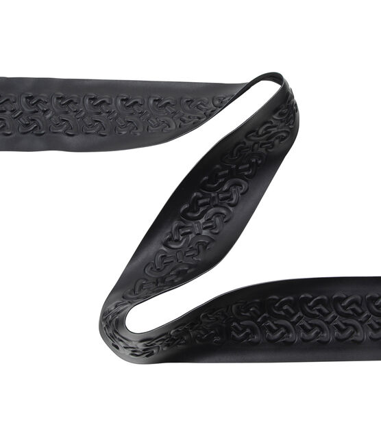 Yaya Han Sew On Embossed Pleather Black Trim Joann