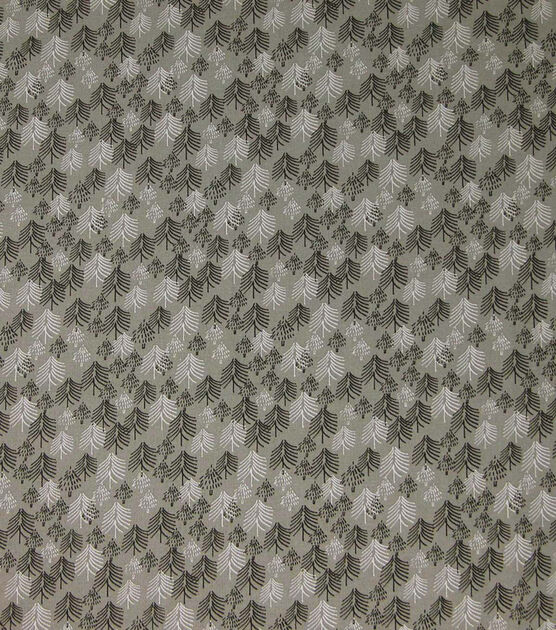 Trees On Gray Quilt Cotton Fabric By Quilters Showcase Joann