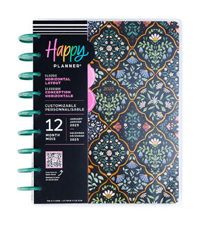 Happy Planner 12 Month 2025 Forest Flowers Classic Horizontal Planner JOANN