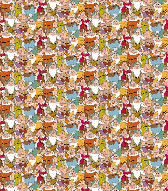 Snow White Icon Packed Disney Cotton Fabric Joann