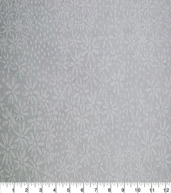 Simple Daisy Packed White 108 Wide Cotton Fabric Joann