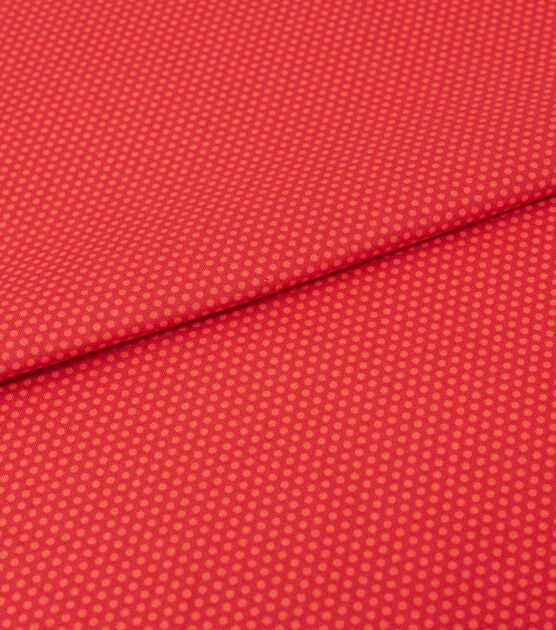 Dots On Red Quilt Cotton Fabric By Keepsake Calico Joann