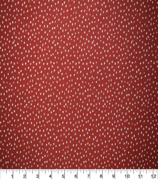 Dots On Red Quilt Cotton Fabric By Quilters Showcase Joann