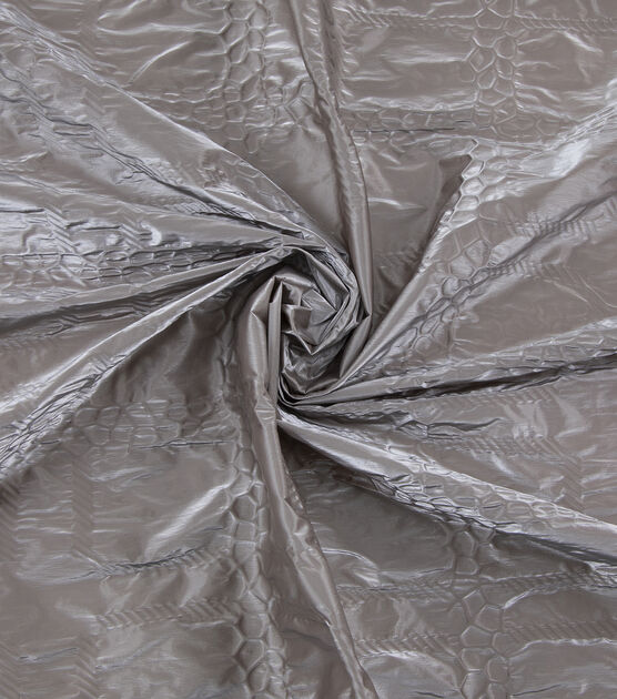 Yaya Han Silver Sculpted Weave Fabric Joann