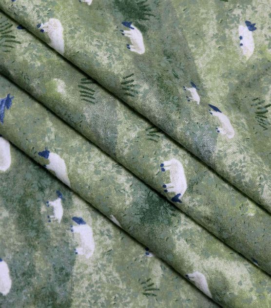 Sheep On Green Super Snuggle Flannel Fabric Joann