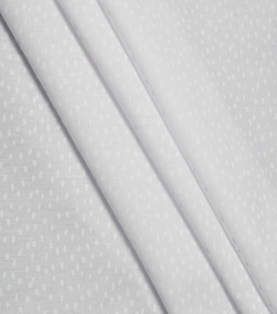 Speckled Dots On White Quilt Cotton Fabric By Quilters Showcase Joann