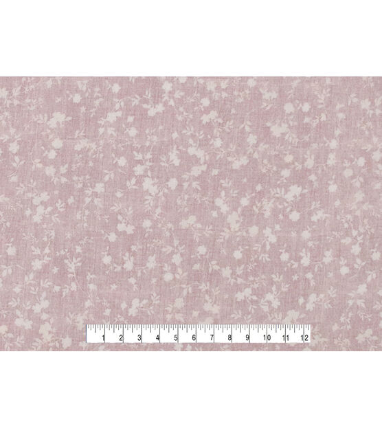 Floral Vines On Mauve Quilt Cotton Fabric By Keepsake Calico Joann