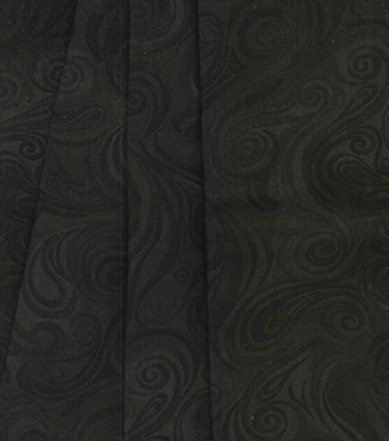 Bold Black Swirls Cotton Fabric By Keepsake Calico Joann