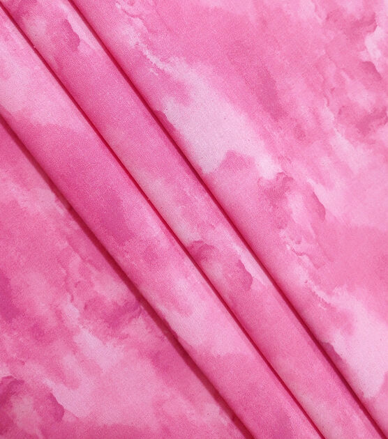 Pink Watercolor Cotton Fabric By Keepsake Calico Joann