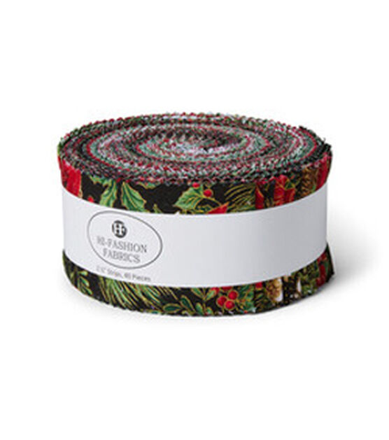 Hi Fashion 25 X 42 Traditional Christmas Cotton Fabric Roll 40ct Joann