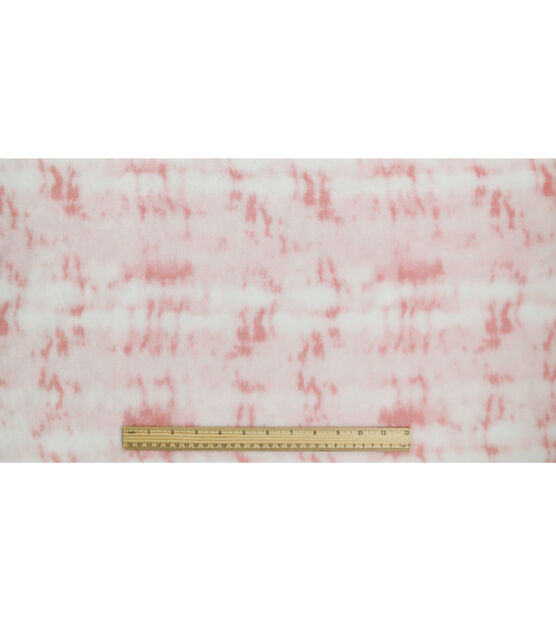 Pink Tie Dye Sew Lush Fleece Fabric Joann