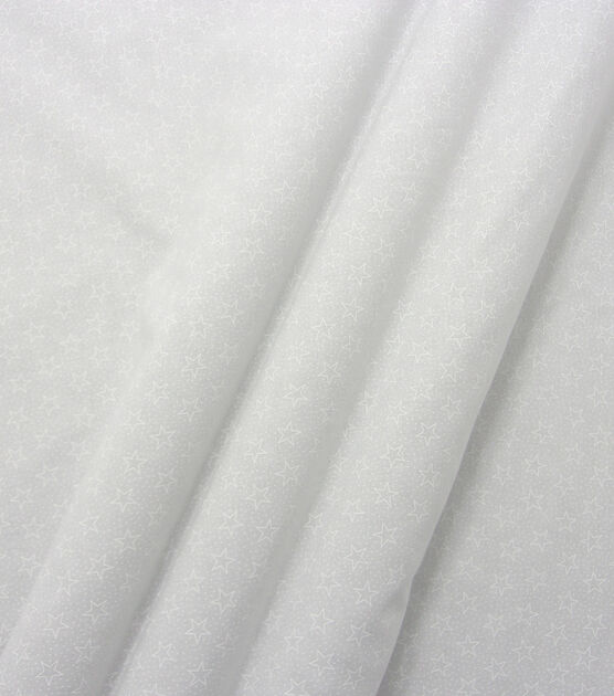 White Stars And Dots Quilt Cotton Fabric By Quilters Showcase Joann