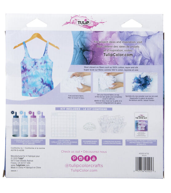 Tulip 30ct Ice Dye One Step Fabric Tie Dye Kit Joann