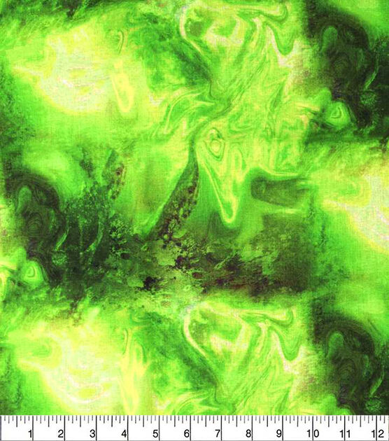 Green Oil Slick Quilt Cotton Fabric By Keepsake Calico Joann