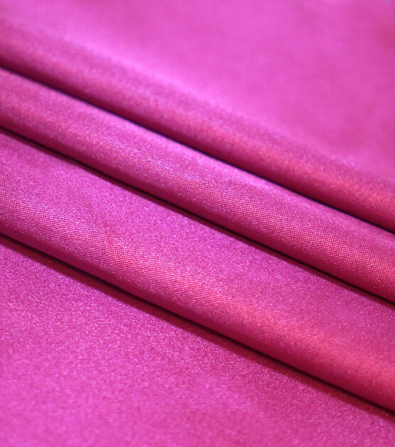 Glitterbug Satin Fabric 45 Solid Red