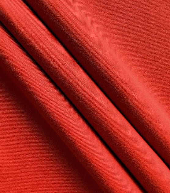 Eddie Bauer Red Athleisure Knit Fabric Joann