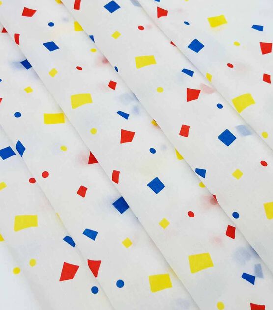 Bright Confetti On White Ripstop Nylon Craft Fabric By Happy Value Joann