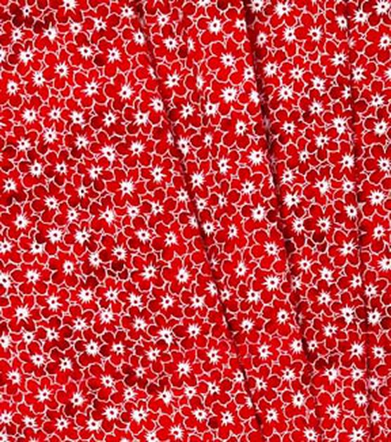 Fabric Traditions Floral On Red Cotton Fabric By Keepsake Calico Joann