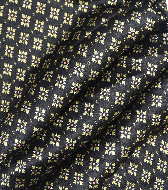 Black Diamond Hammered Silky Satin Fabric Joann