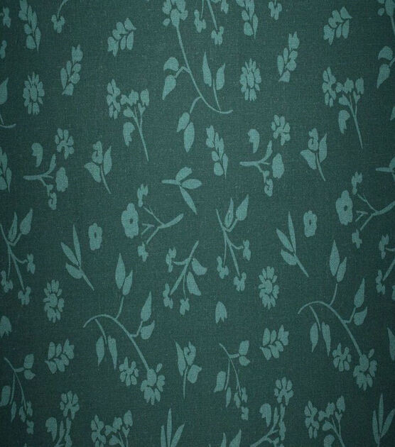 Green Tonal Floral Quilt Cotton Fabric By Quilters Showcase Joann